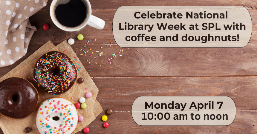 Coffee & Doughnuts for National Library Week | Swanton Public Library